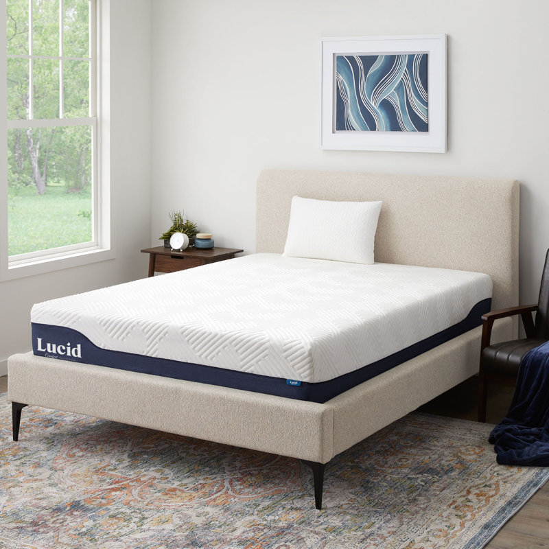 Lucid memory foam hybrid mattress store